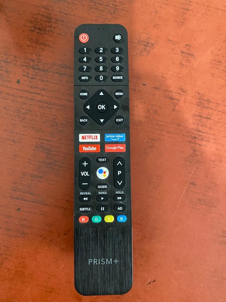 Prism TV remote control, TV & Home Appliances, TV & Entertainment, TV ...