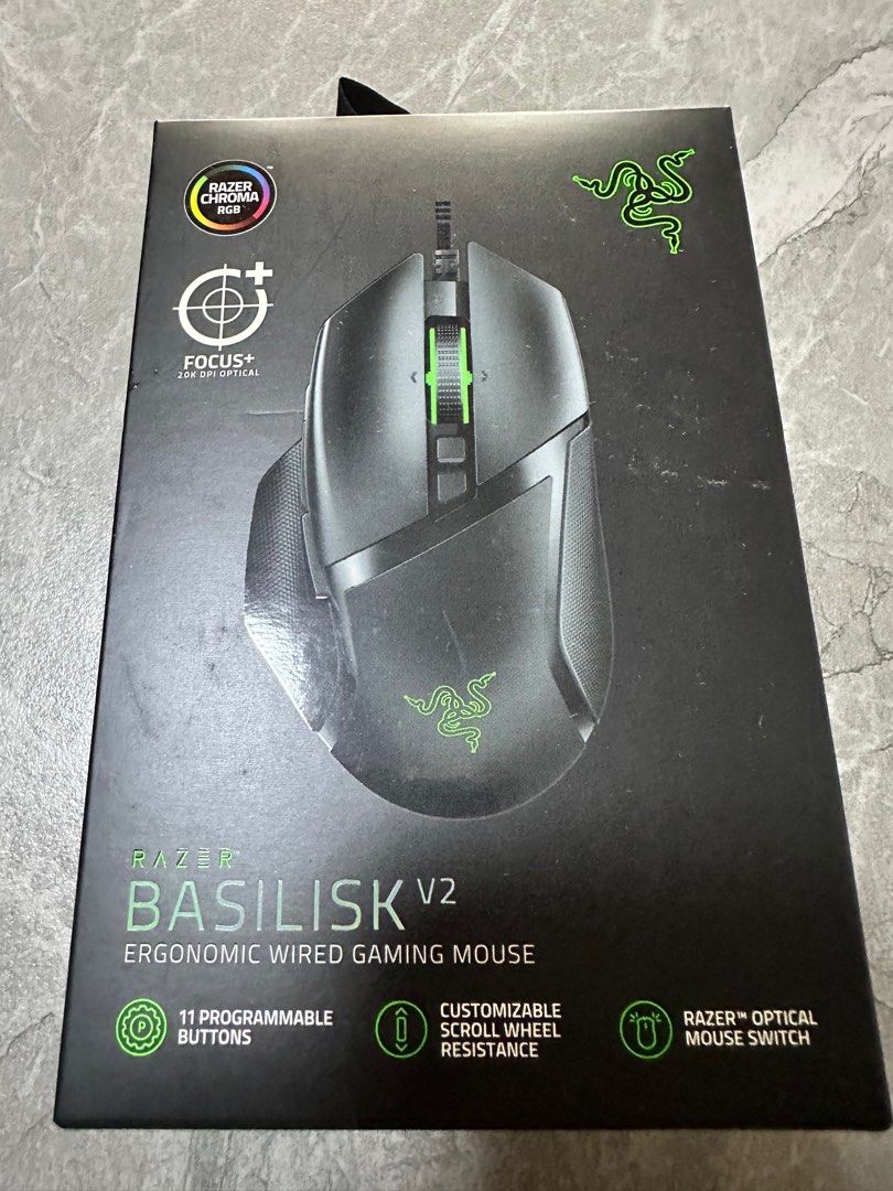 Razer Basilisk V2, Computers & Tech, Parts & Accessories, Mouse ...