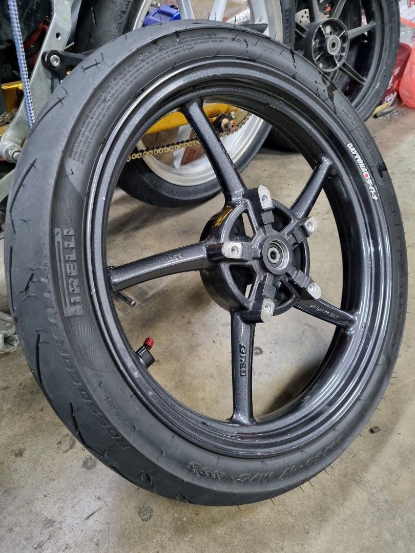 Sniper150 / MxKing RCB Front wheelset ONLY, Motorcycles, Motorcycle ...