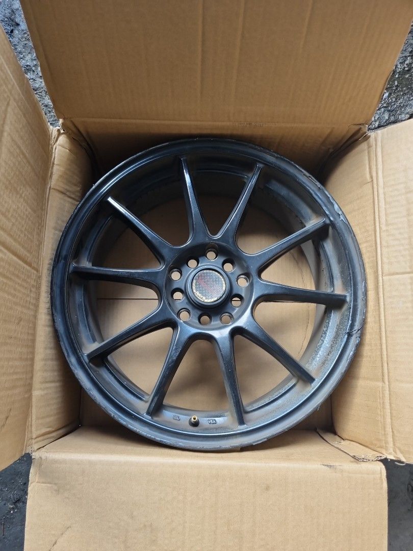 Replica Avanti rims 17", Car Accessories, Tyres & Rims on Carousell