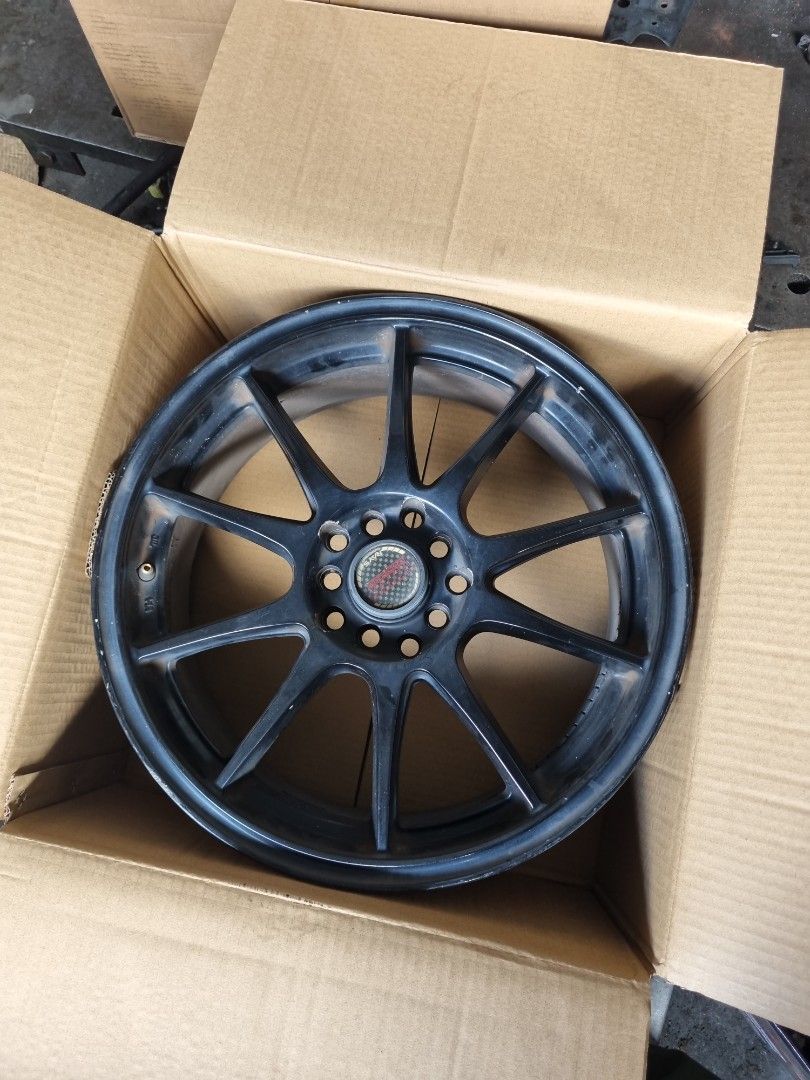 Replica Avanti rims 17", Car Accessories, Tyres & Rims on Carousell