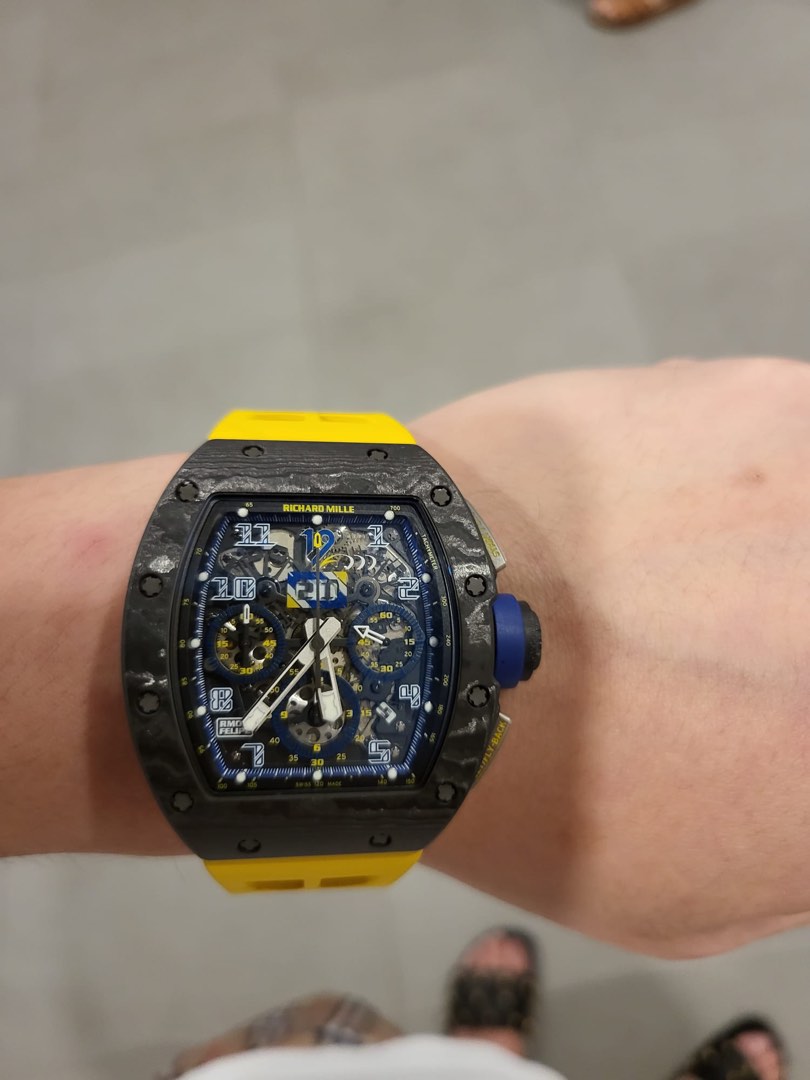 Richard Mille Felipe Messa 10th Anniversary NTPT Limited Edition ...