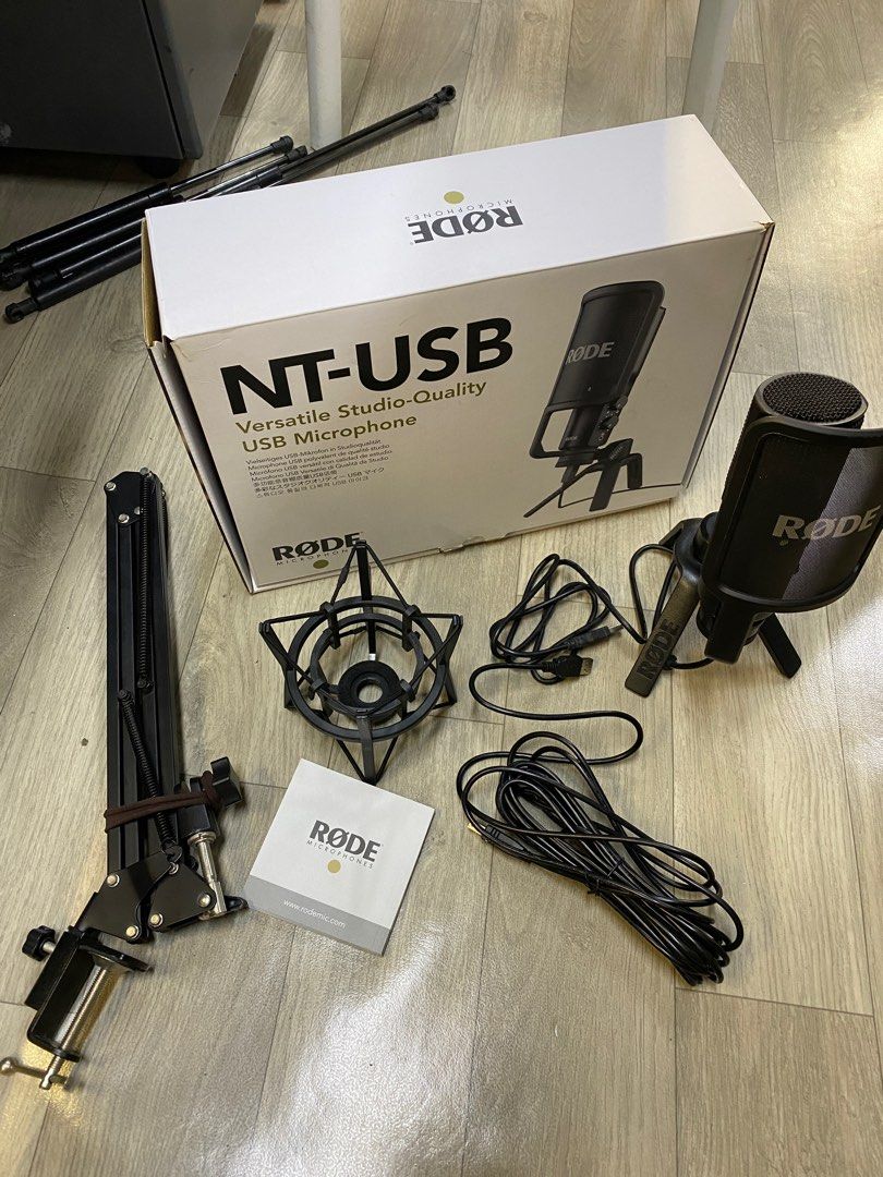 RODE NT-USB Mic, Audio, Microphones on Carousell