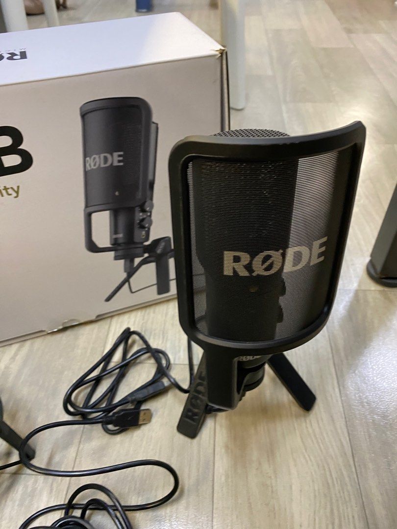 RODE NT-USB Mic, Audio, Microphones on Carousell
