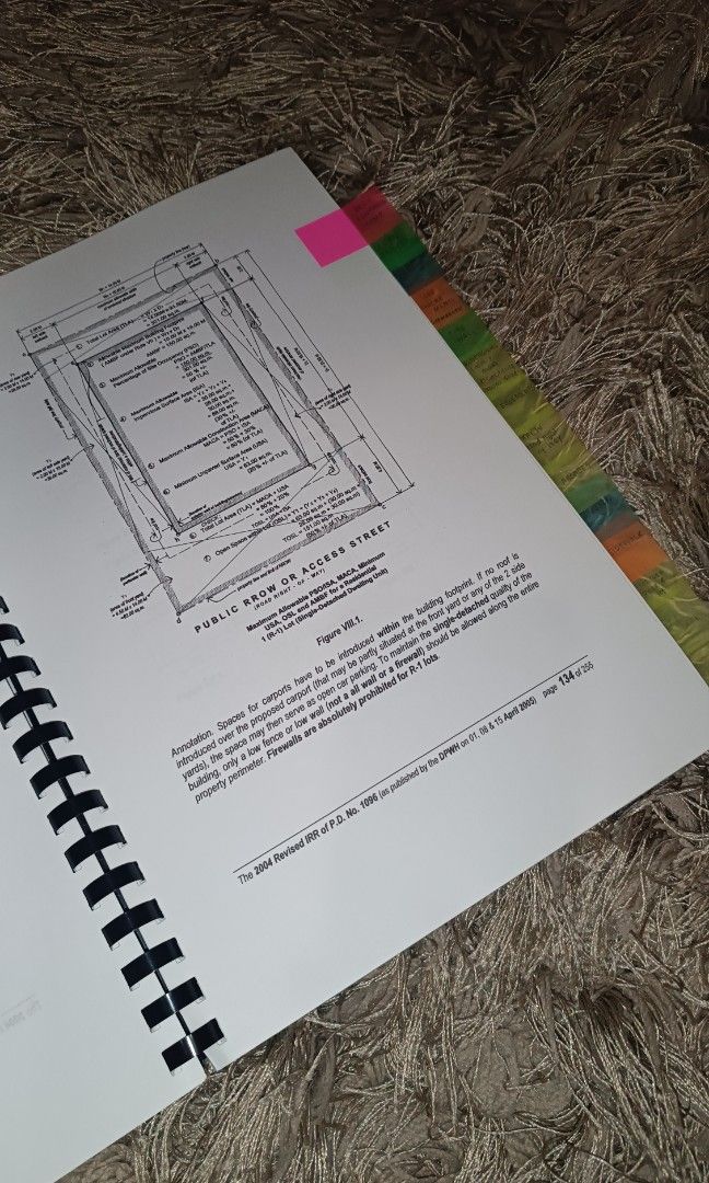 Rule 7 & 8 National Building Code of the Philippines, Hobbies & Toys ...