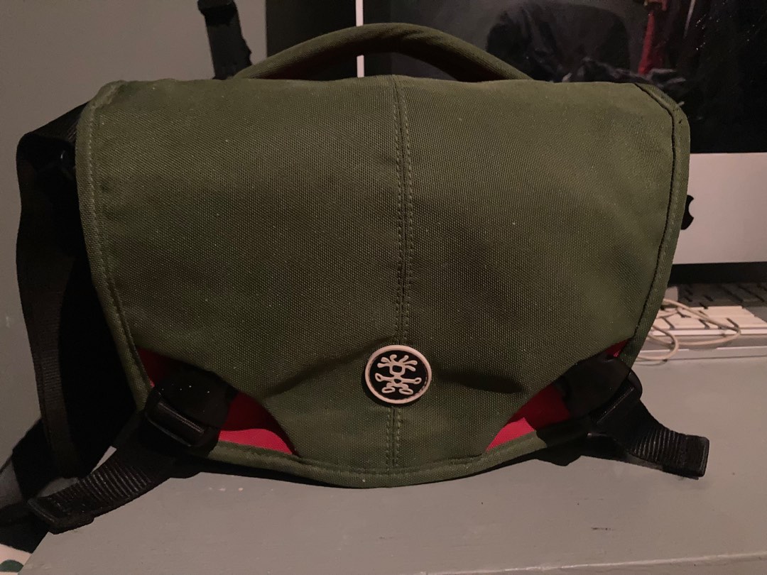 RUSH AUTHENTIC CRUMPLER CAMERA BAG on Carousell