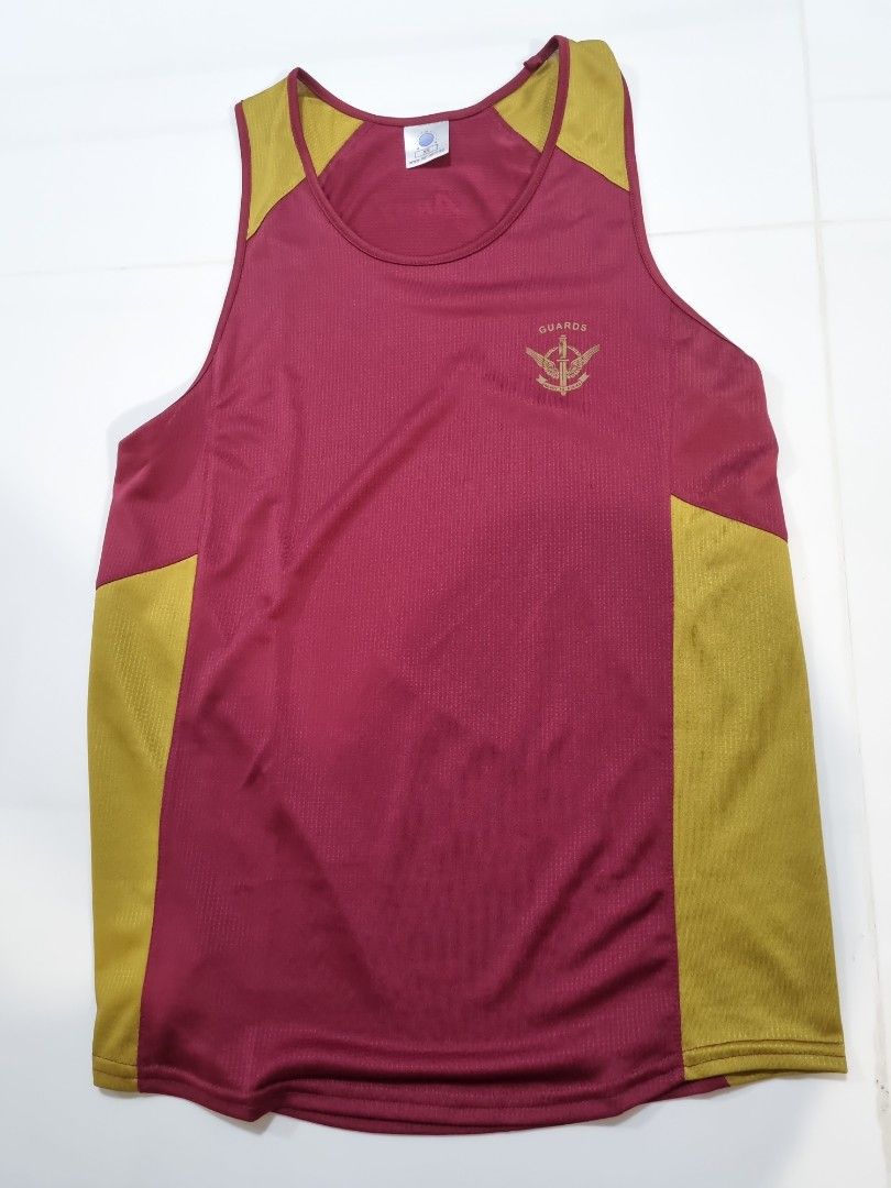 SAF Guards PT Singlet, Men's Fashion, Activewear on Carousell
