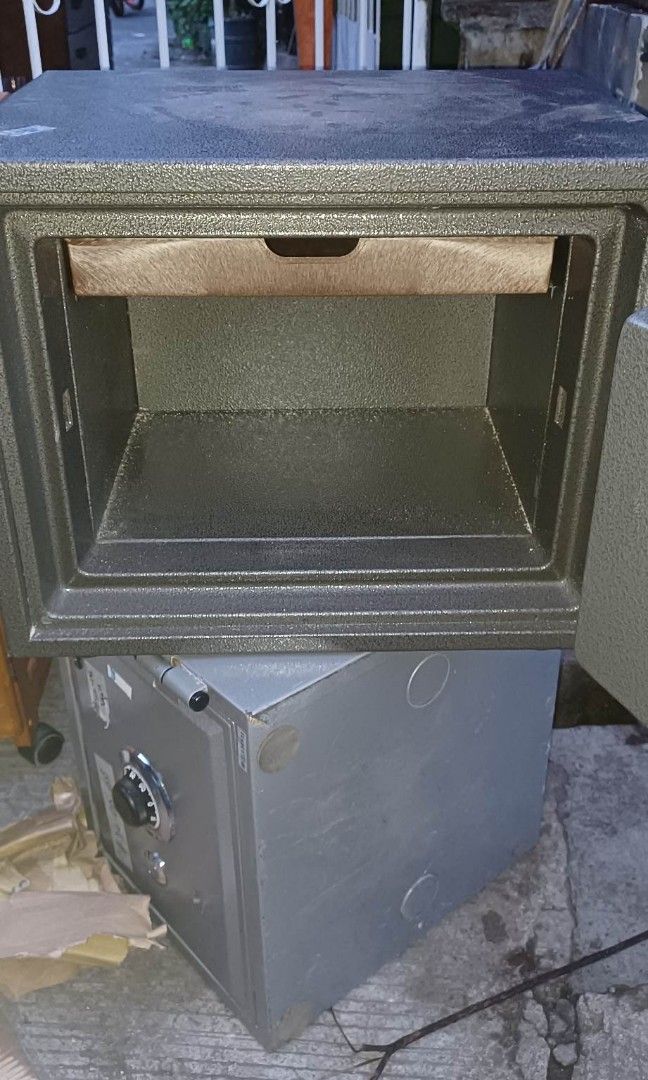 Safety Vault with Key and Number Combinations with PVC Drawer on Carousell