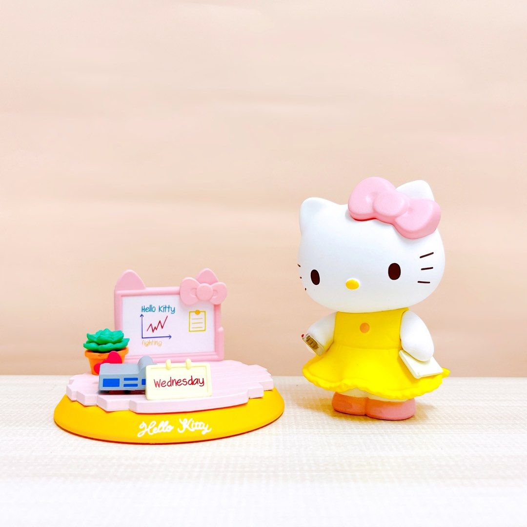 Sanrio Hello Kitty Lovely Week Series Blind Box Figurine - Wednesday ...
