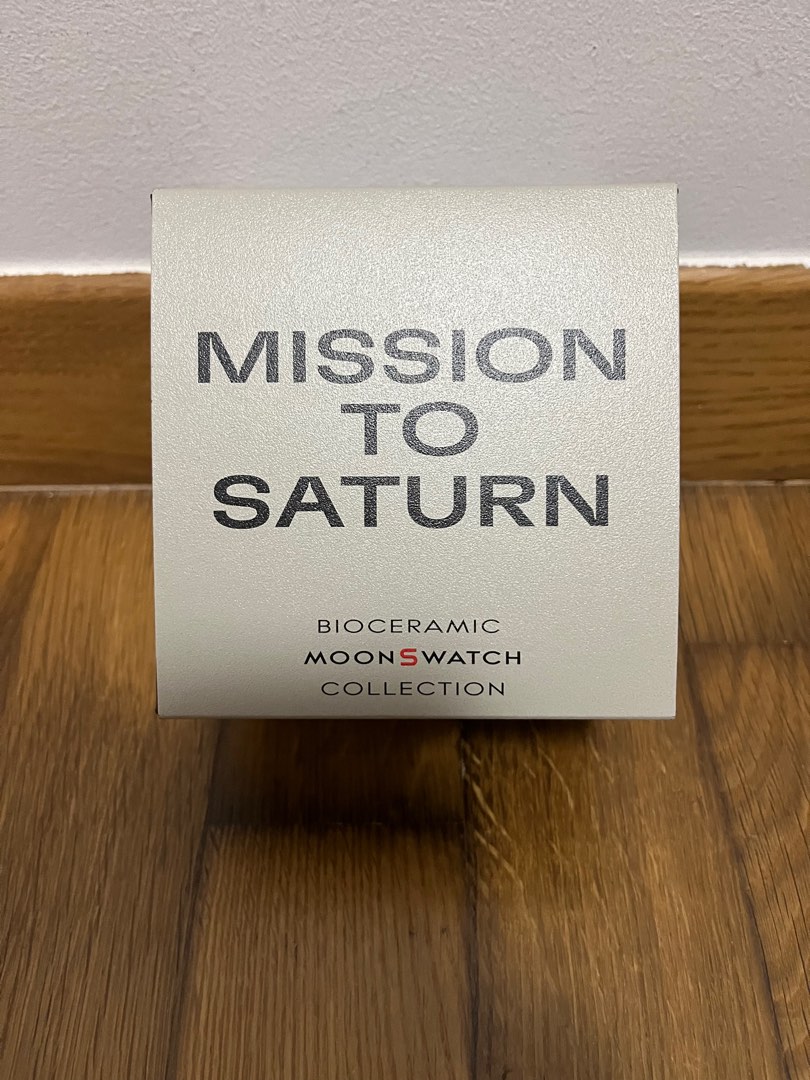 (Saturn) Swatch x Omega Bioceramic Moonswatch, Men's Fashion, Watches ...