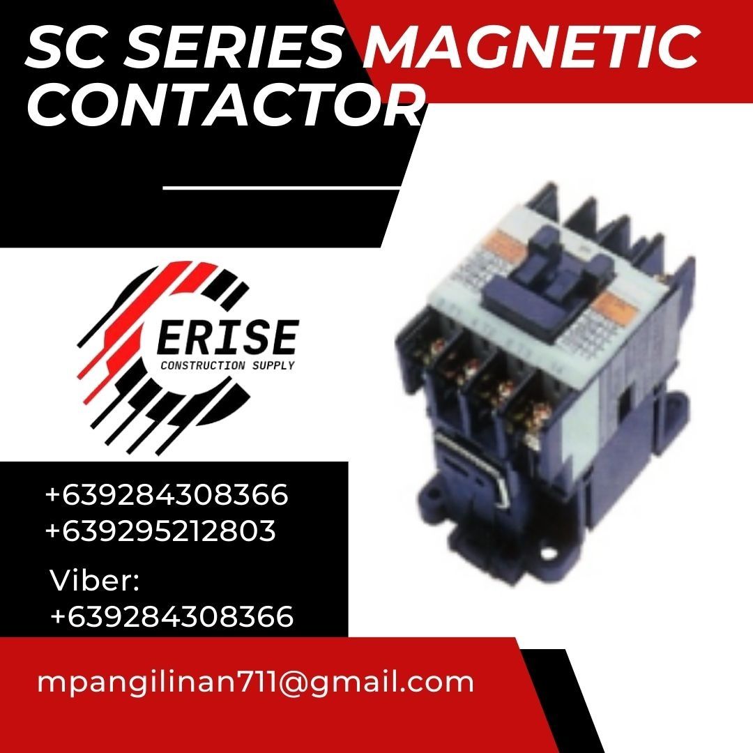 SC SERIES MAGNETIC CONTACTOR, Commercial & Industrial, Construction ...