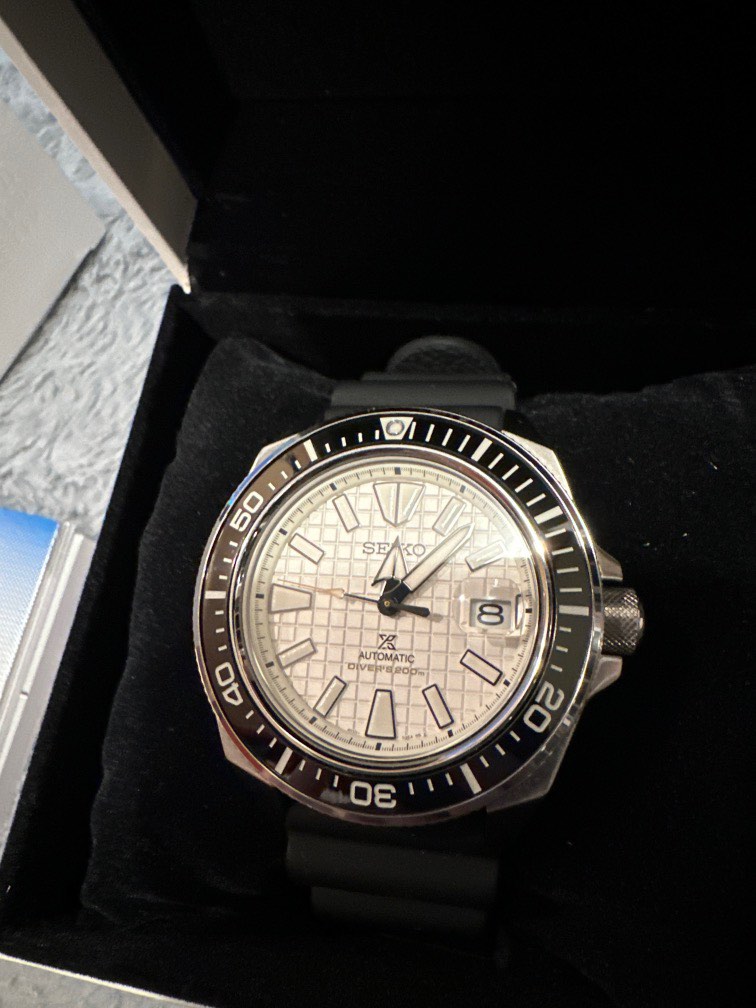 Seiko King Samurai Automatic watch (SRPE37K1), Luxury, Watches on Carousell