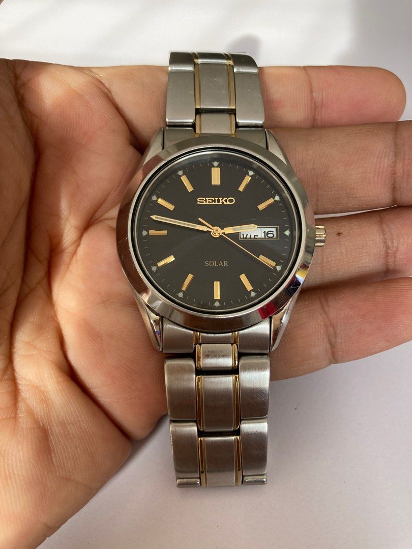 Seiko solar, Men's Fashion, Watches & Accessories, Watches on Carousell