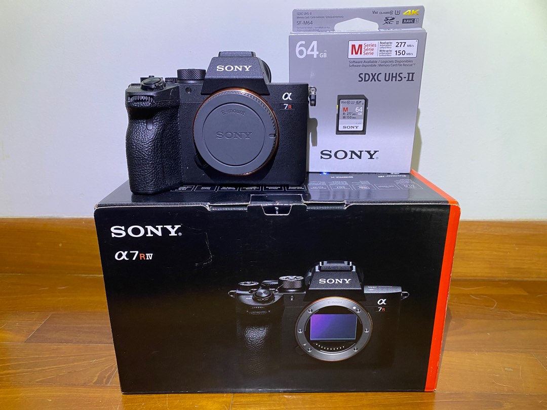 Selling excellent condition Sony A7R4, Photography, Cameras on Carousell