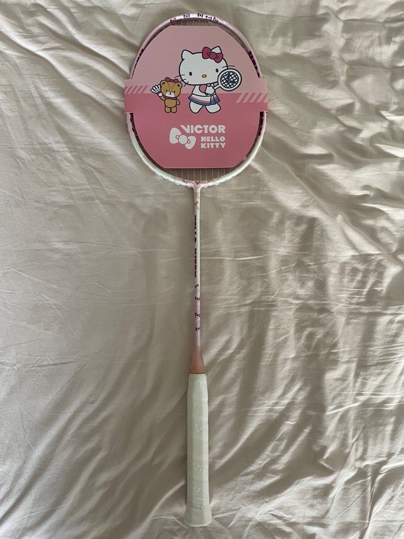 Selling Victor Hello Kitty Racket DriveX KT I, Sports Equipment, Sports ...