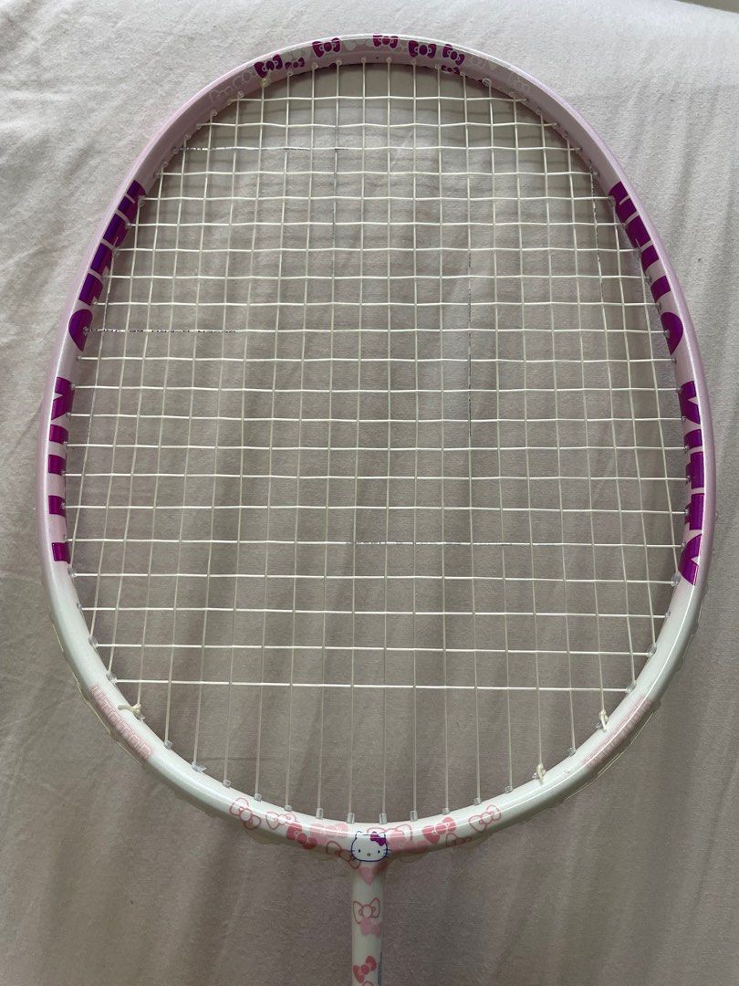 Selling Victor Hello Kitty Racket DriveX KT I, Sports Equipment, Sports ...