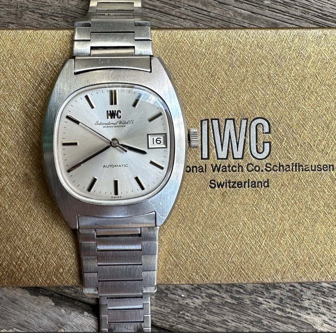 (Serviced/Box set/Sticker) IWC vintage Tonneau TV, Luxury, Watches on ...
