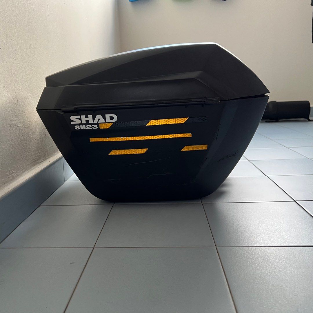 SHAD SH24 Panniers, Motorcycles, Motorcycle Accessories on Carousell