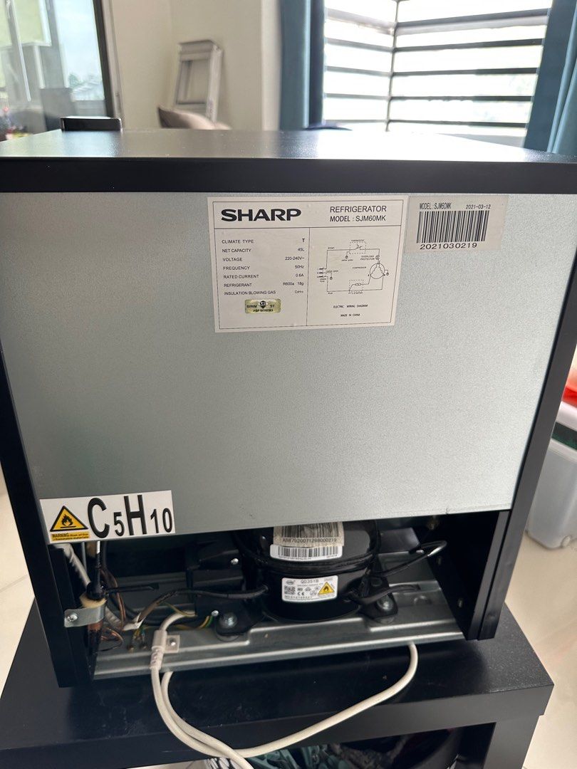 Sharp mini bar, TV & Home Appliances, Kitchen Appliances, Refrigerators ...