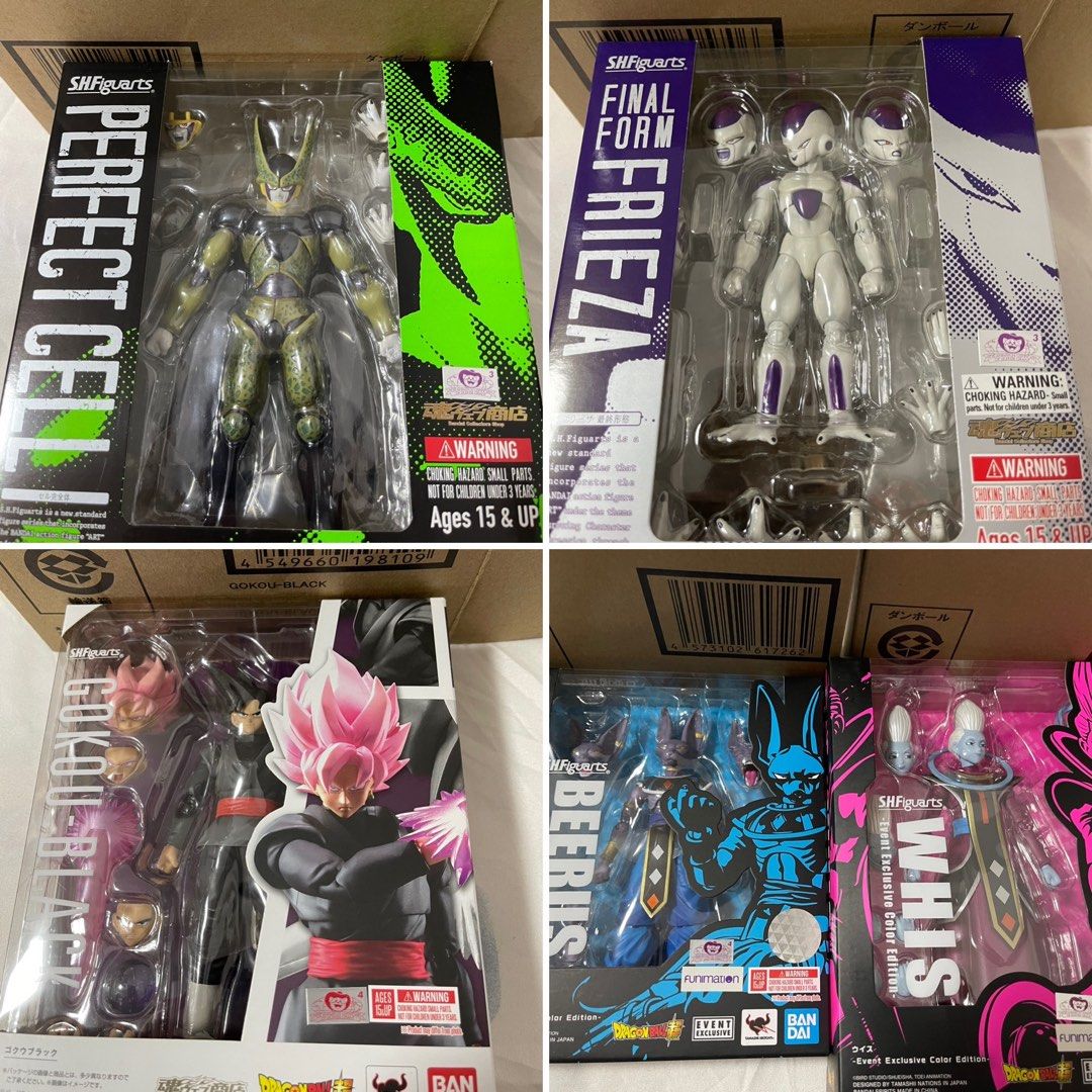 S.H.Figuarts / SHF, Dragon Ball / Dragonball, Perfect Cell; Frieza ...