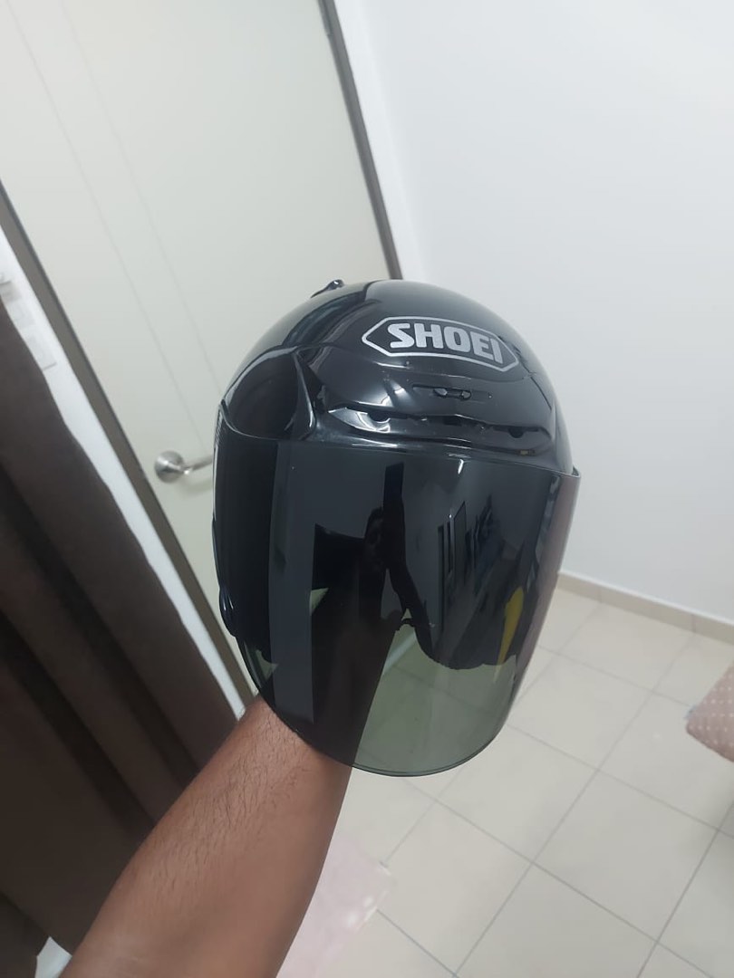 shoei jf2 honda, Motorcycles, Motorcycle Apparel on Carousell