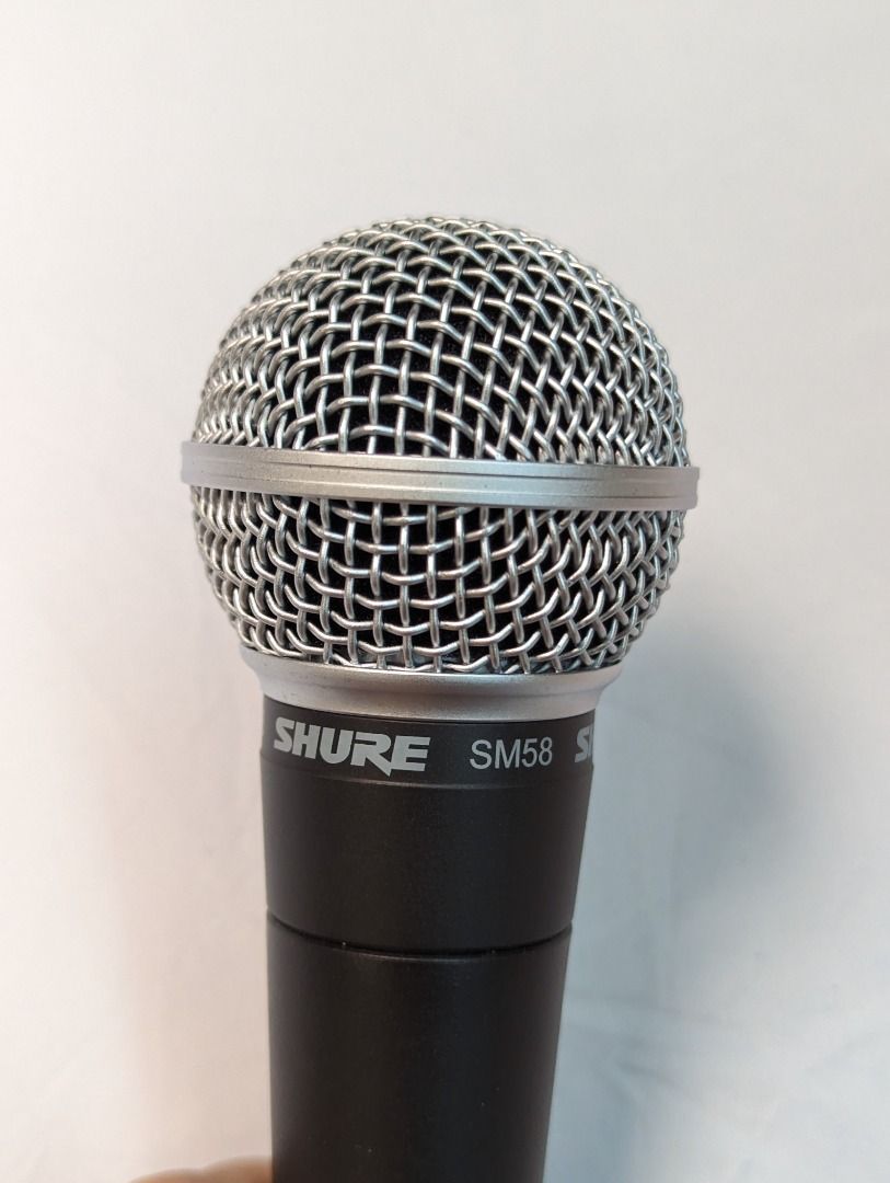 Shure SM58 Cardioid Unidirectional Dynamic Vocal Microphone, Audio, Microphones on Carousell