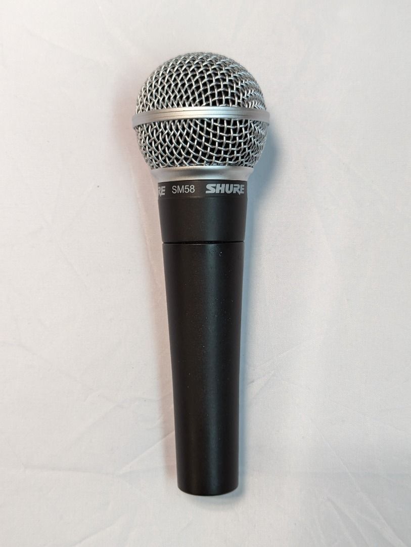 Shure SM58 Cardioid Unidirectional Dynamic Vocal Microphone, Audio, Microphones on Carousell