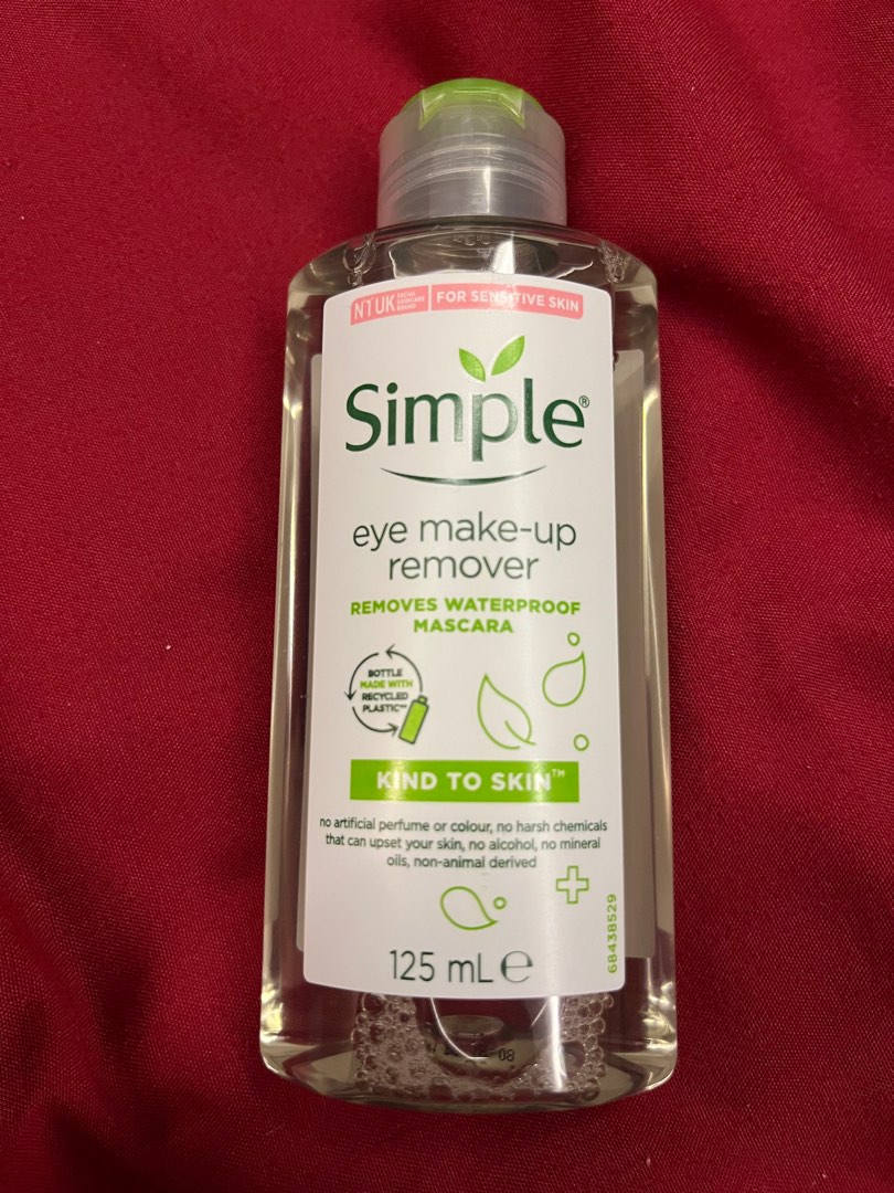 Simple Eye Make-up remover, Beauty & Personal Care, Face, Makeup on ...