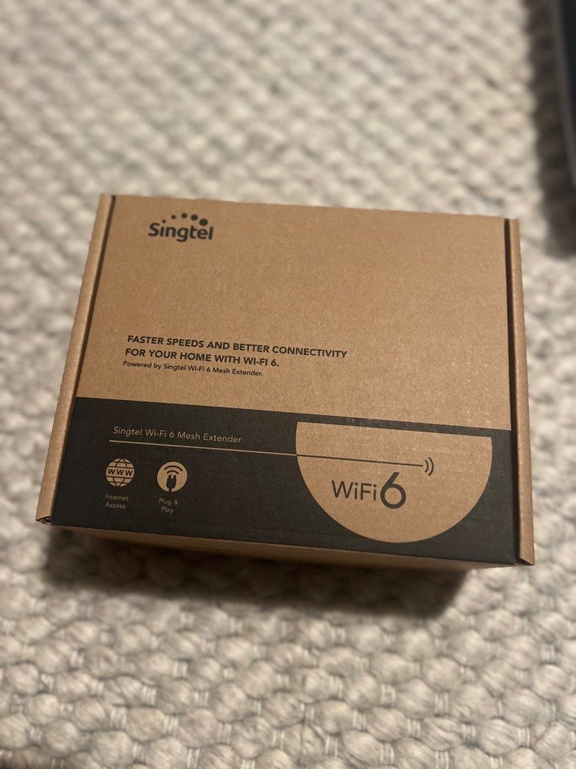 Singtel Mesh 6 Wifi Extender (Askey), TV & Home Appliances, Electrical ...