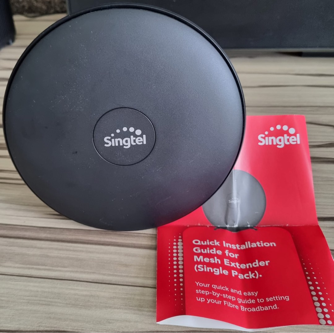 singtel mesh extender v2, Computers & Tech, Parts & Accessories ...