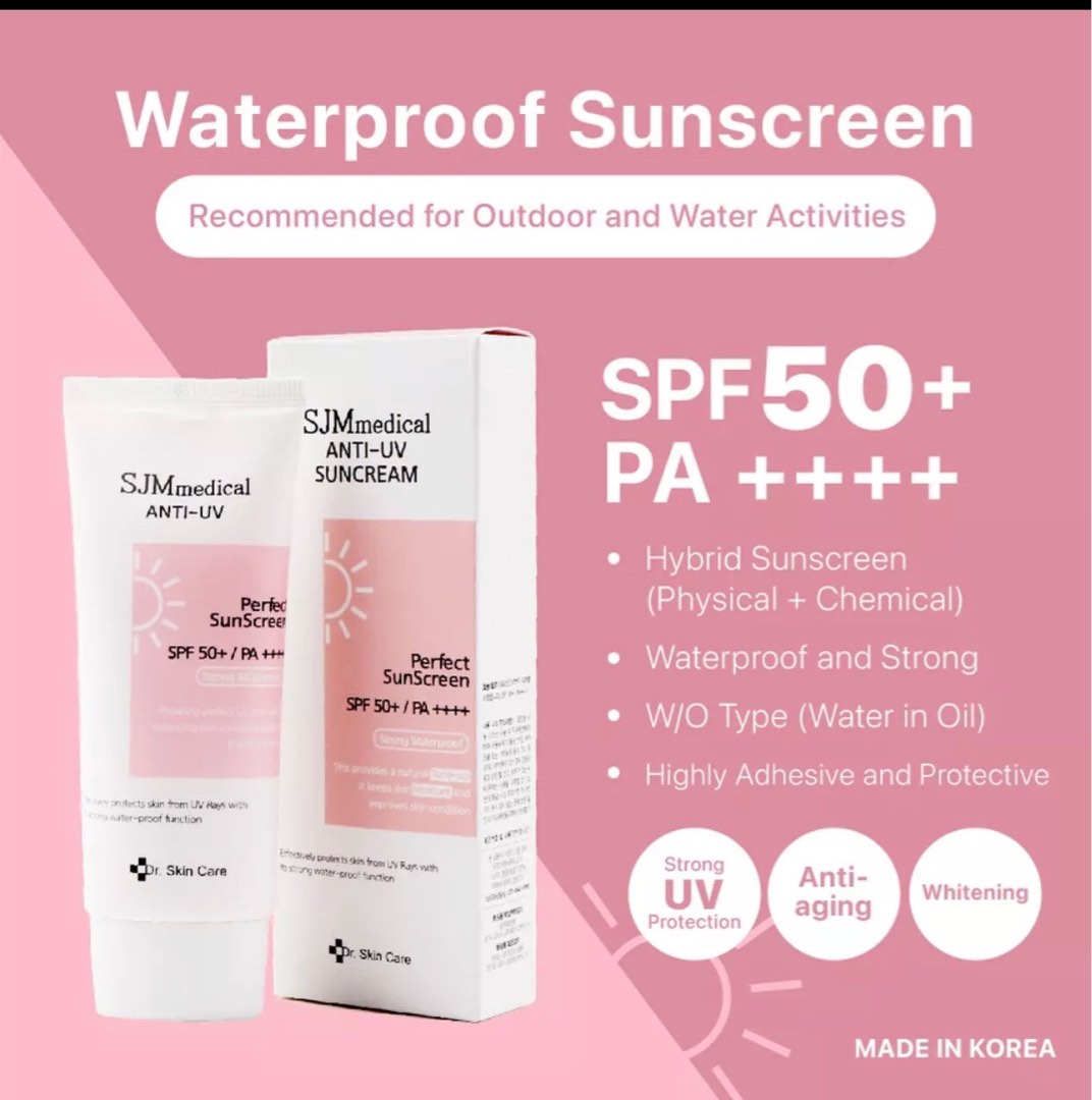 Sjm Medical Anti UV Perfect SunScreen SPF50 + / PA + + +, Beauty ...