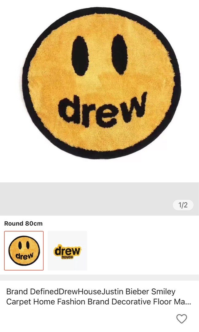 Smiley drew carpet, Furniture & Home Living, Home Decor, Carpets & Mats ...