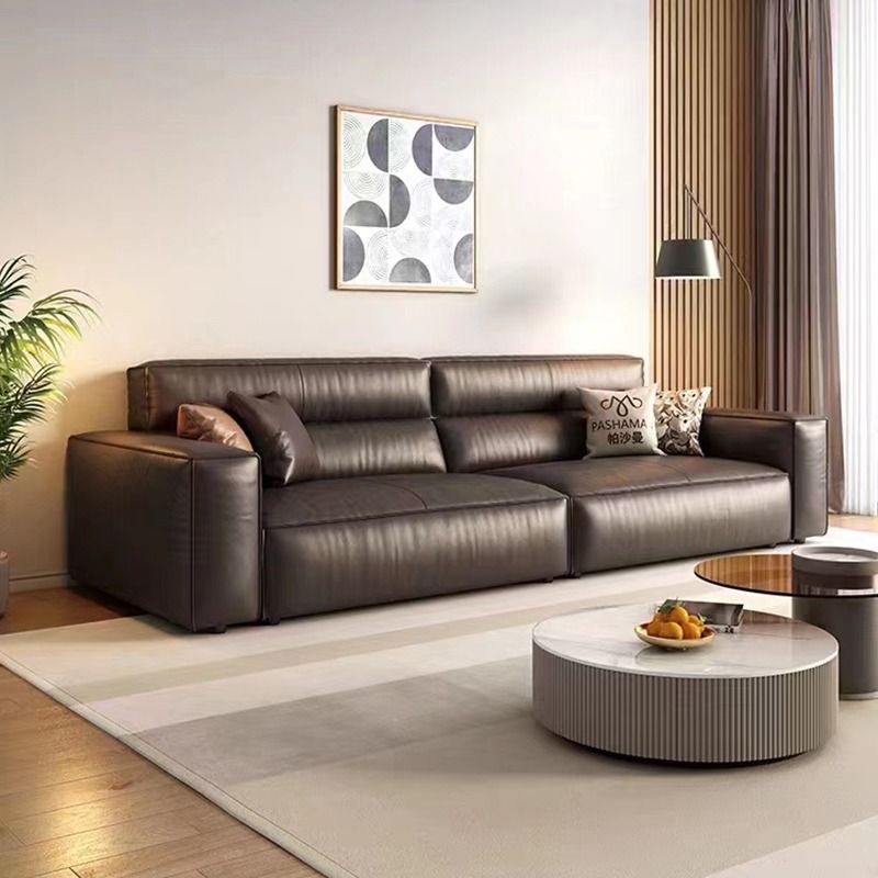 SOFA Quality Sponge+Spring Sofa Italian Style Minimalist Sofa ...