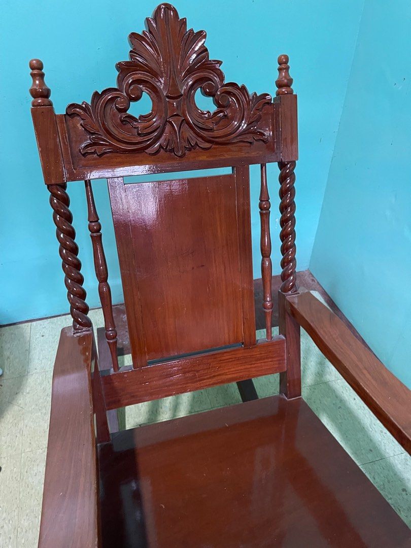 SOLID PURE NARRA Rocking Chair on Carousell