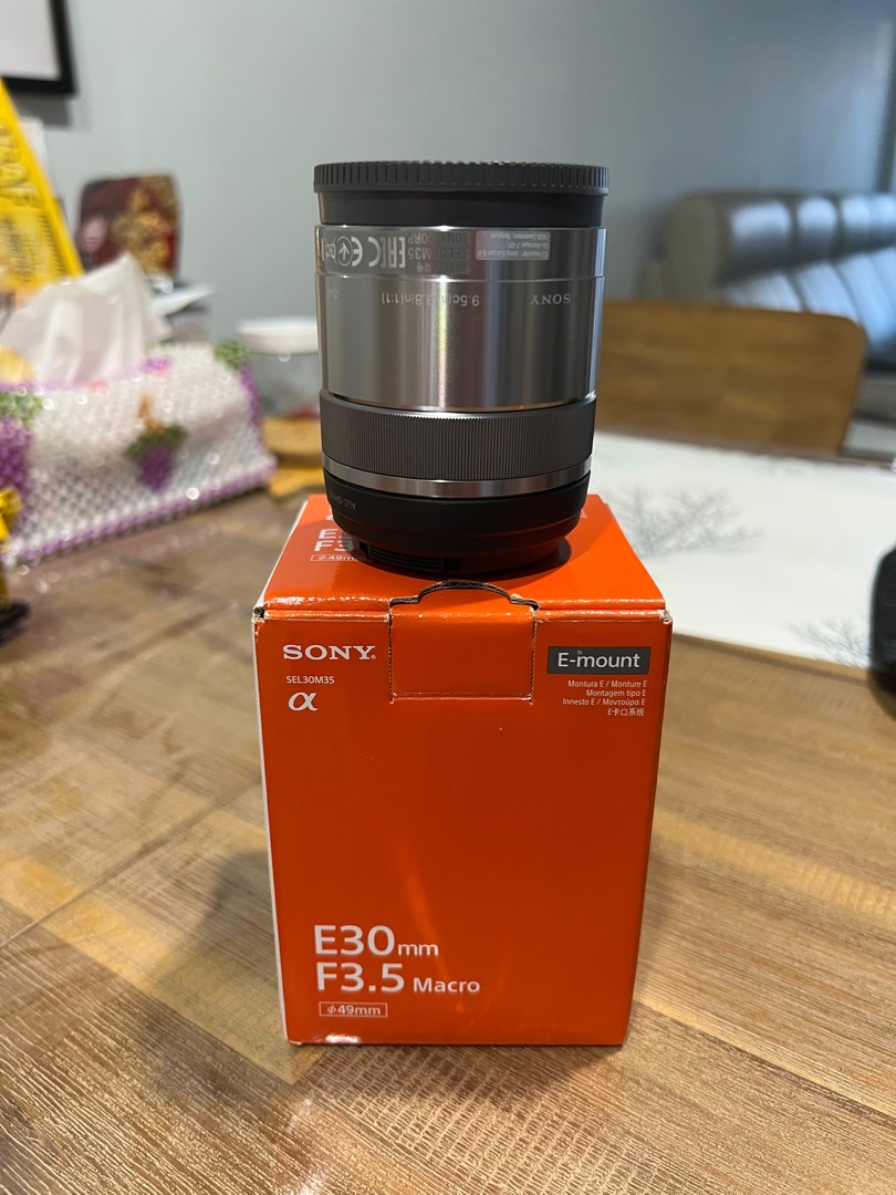 Sony E Mount 30mm F3.5 Macro DSLR Lens, Photography, Lens & Kits on ...