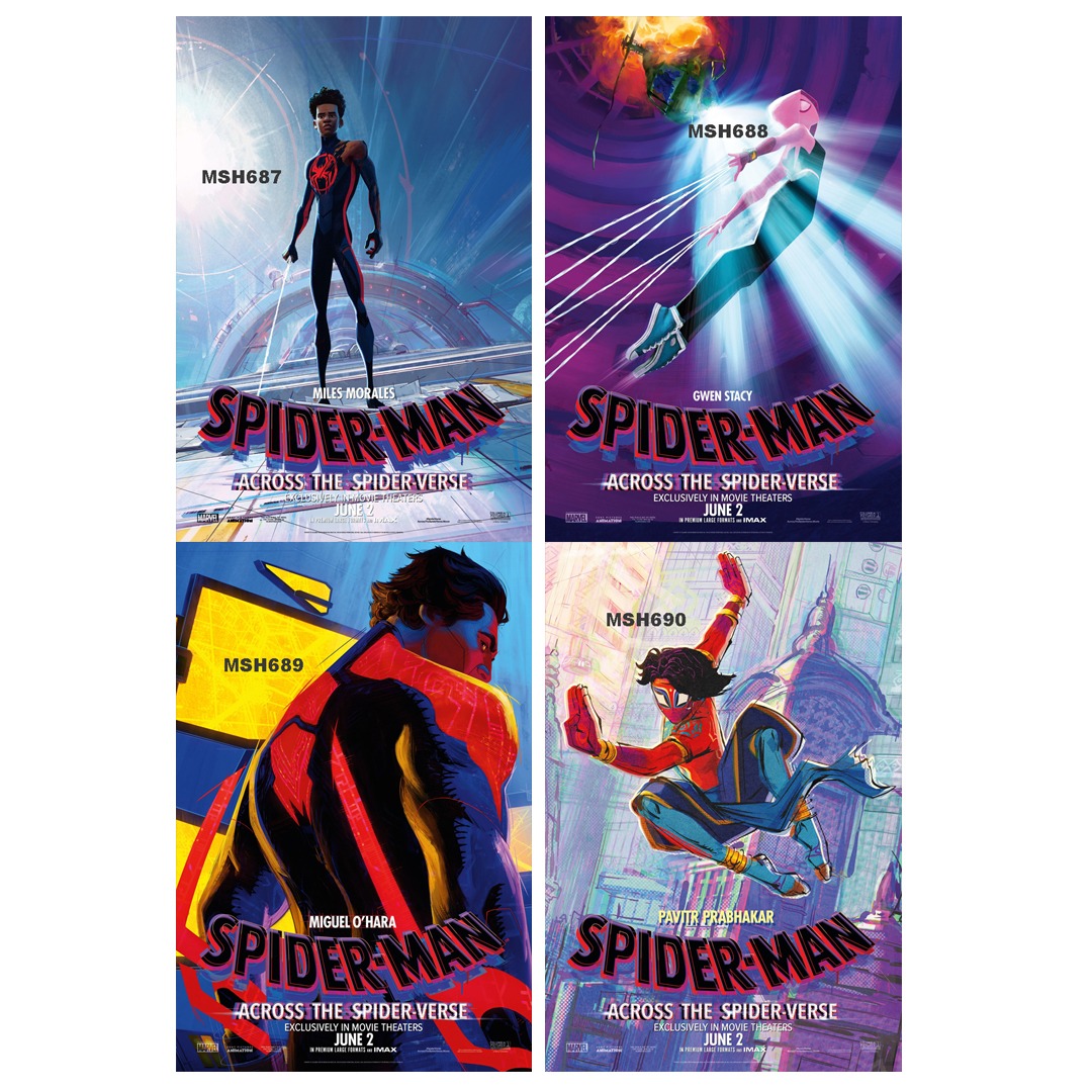 Spider-Man: Across the Spider-Verse MOVIE POSTERS (2023) PART 3 ...