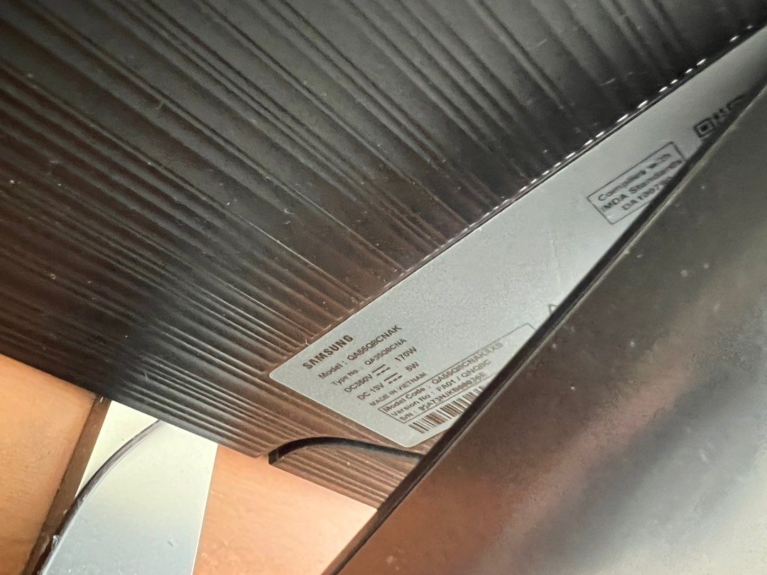 Spoil screen Samsung TV, TV & Home Appliances, TV & Entertainment, TV ...