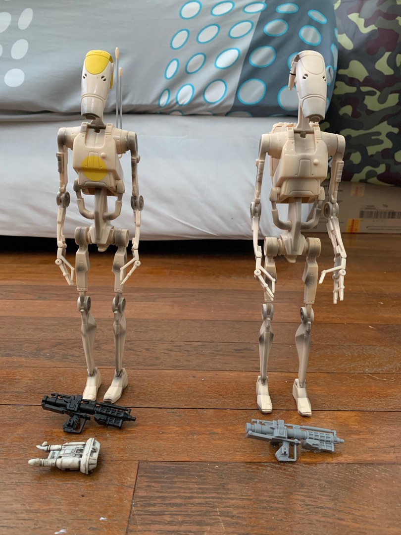 Hasbro Star Wars 12” Battle Droid (used), Hobbies & Toys, Toys & Games ...