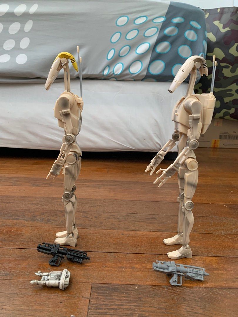 Hasbro Star Wars 12” Battle Droid (used), Hobbies & Toys, Toys & Games ...