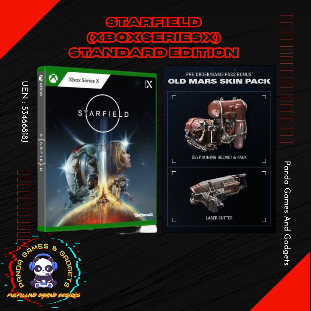 STARFIELD STANDARD EDITION - PHYSICAL DISC (XSX ONLY), Video Gaming ...