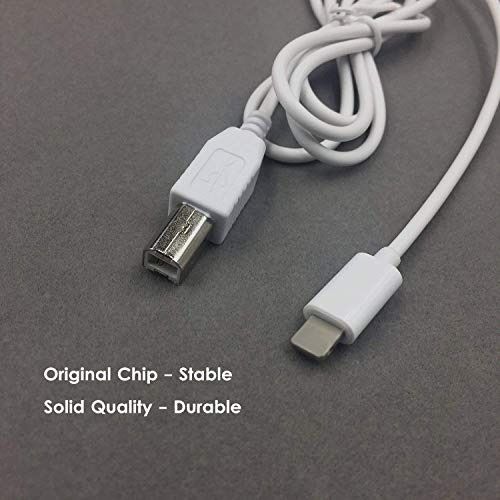 [Stockist.SG] Midi Cable, USB 2.0 Type B to Midi Keyboard Organ Drum ...