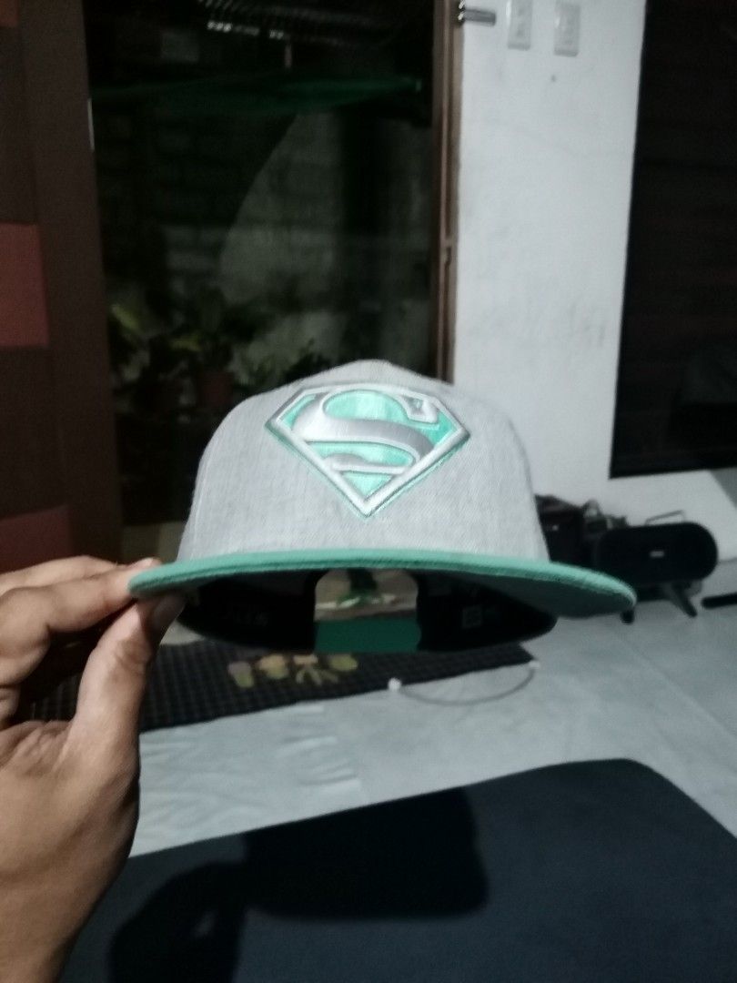Superman x New Era Snapback Cap on Carousell