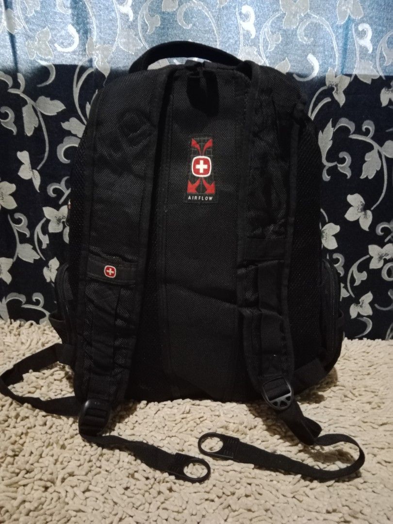 Original Swiss Gear AirFlow Tech/ Padded Laptop Heavy Duty Backpack on ...
