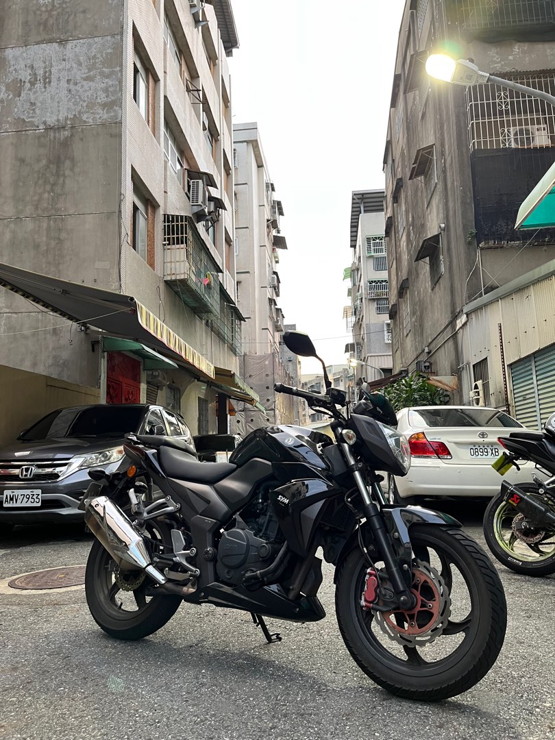 全車原廠原汁原味SYM T2 250cc 亮光黑, 機車, 二手機車在旋轉拍賣
