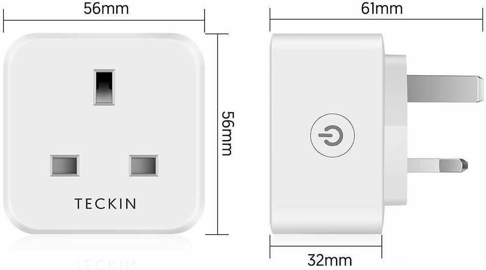 Teckin Smart Plug SP23 WiFi Socket (2 Pack), TV & Home Appliances, TV ...
