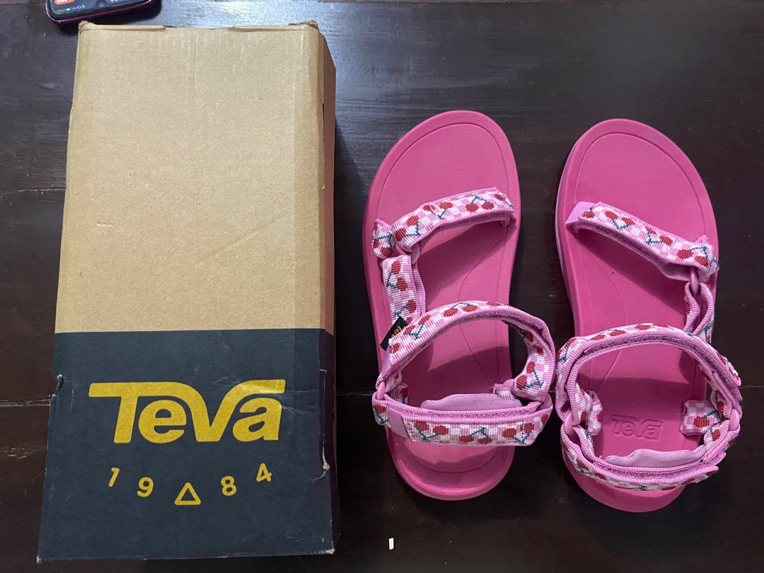 Teva Pink Sandals on Carousell