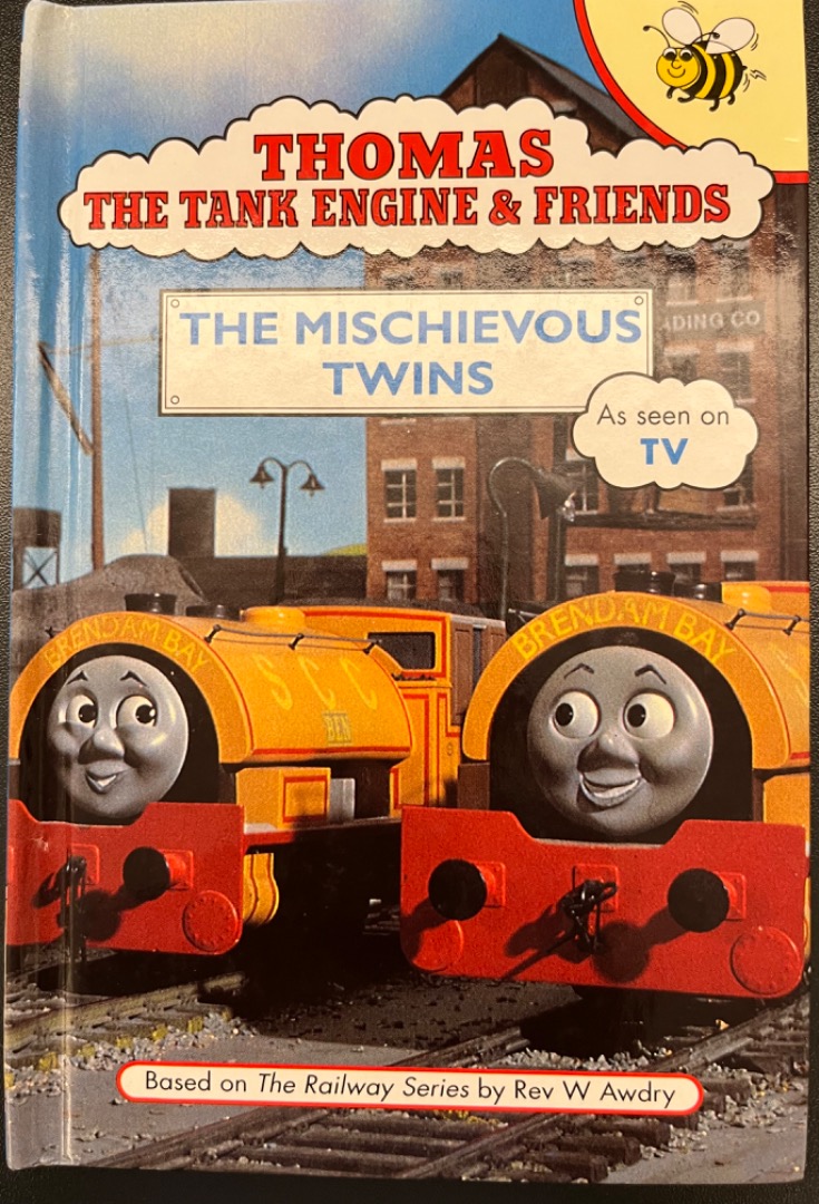 Thomas and Friends - The Mischievous Twin, with CD, 興趣及遊戲, 書本 & 文具, 小朋友 ...