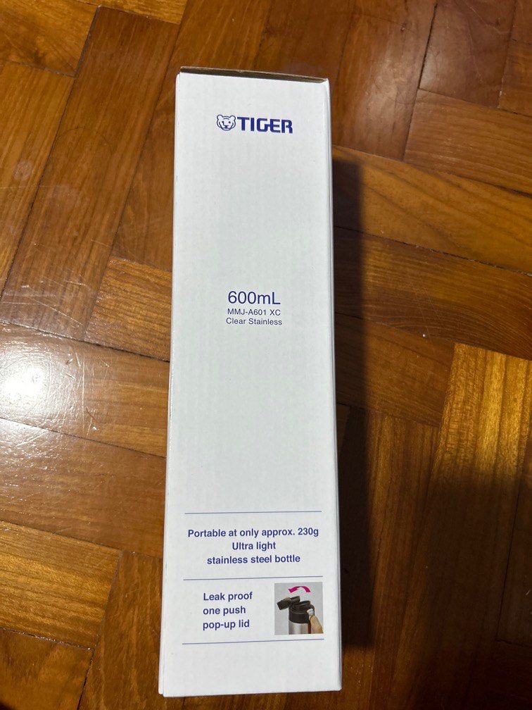 Tiger 600ml Ultra Light Stainless Steel Bottle - MMJ-A601 , Furniture & Home Living, Kitchenware ...