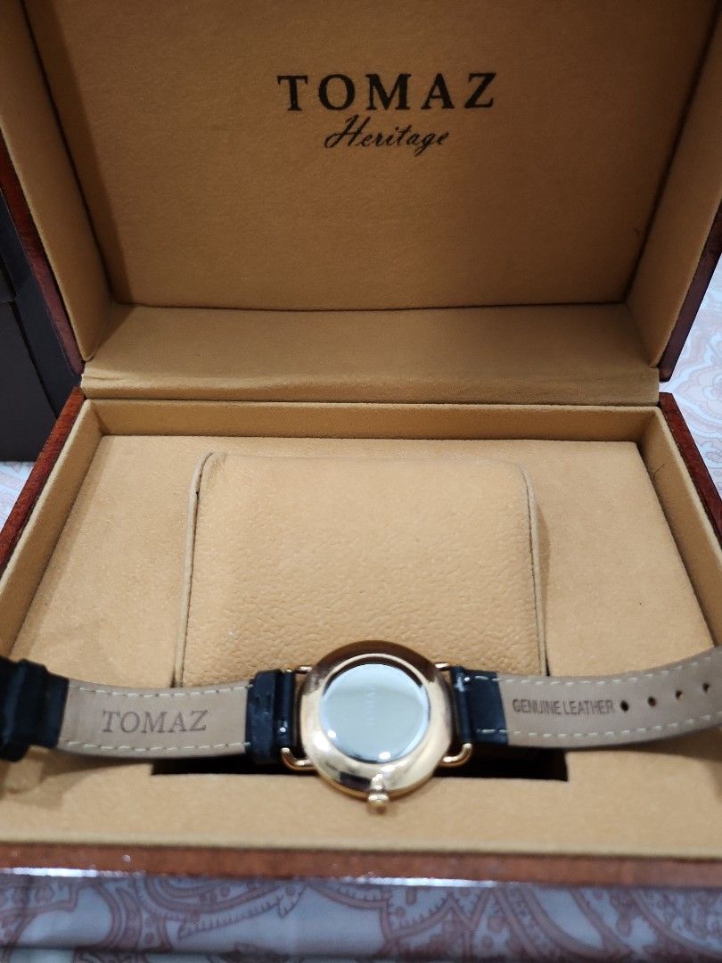 TOMAZ HERITAGE Saphire Crystal Glass, Swiss Movement Ladies Watch G1L ...