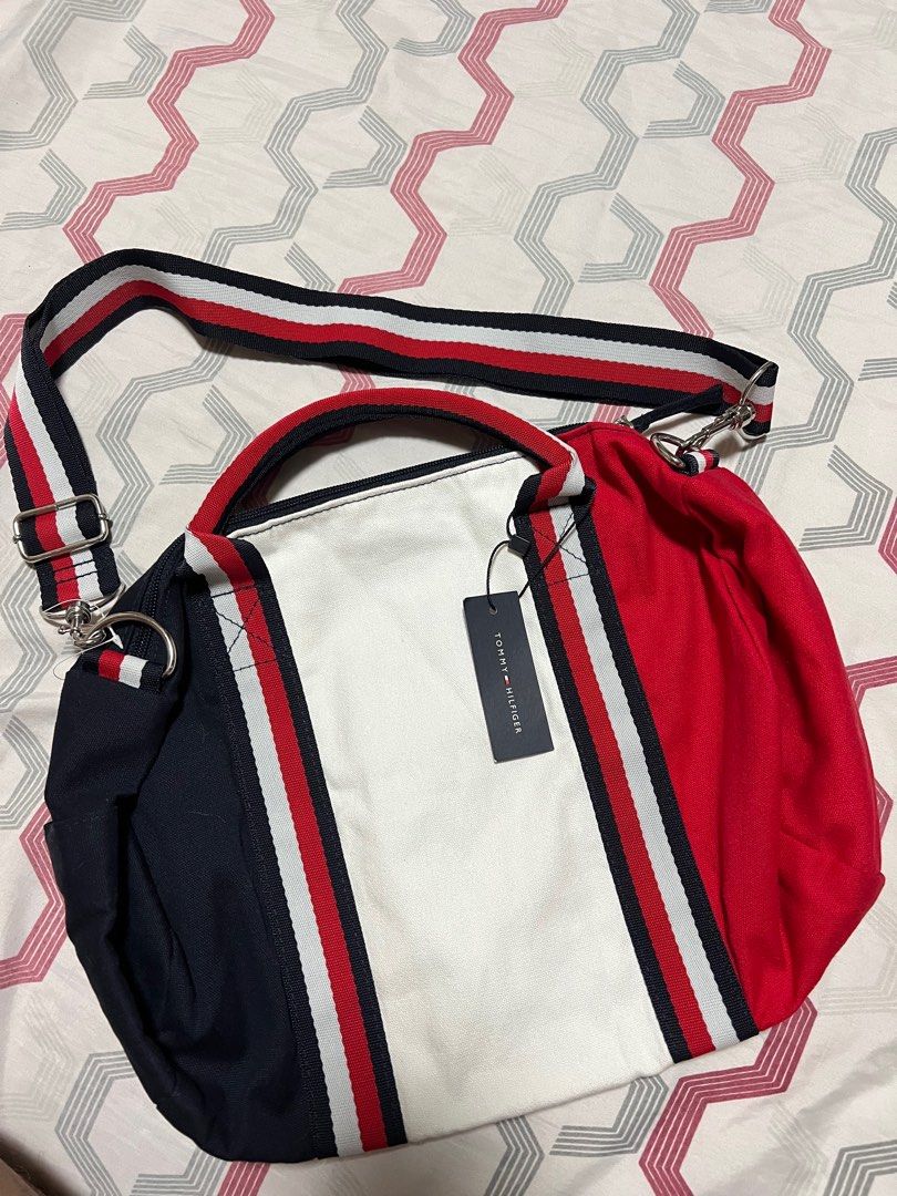 Tommy Hilfiger Mini Duffle Bag, Women's Fashion, Bags & Wallets, Cross ...